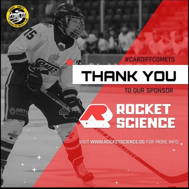 Cardiff Comets | Rocket Science - Sponsorship Announcement